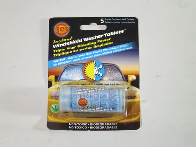 303 Instant Windshield Washer Tablets 230390 -5 Concentrated Tablets ...