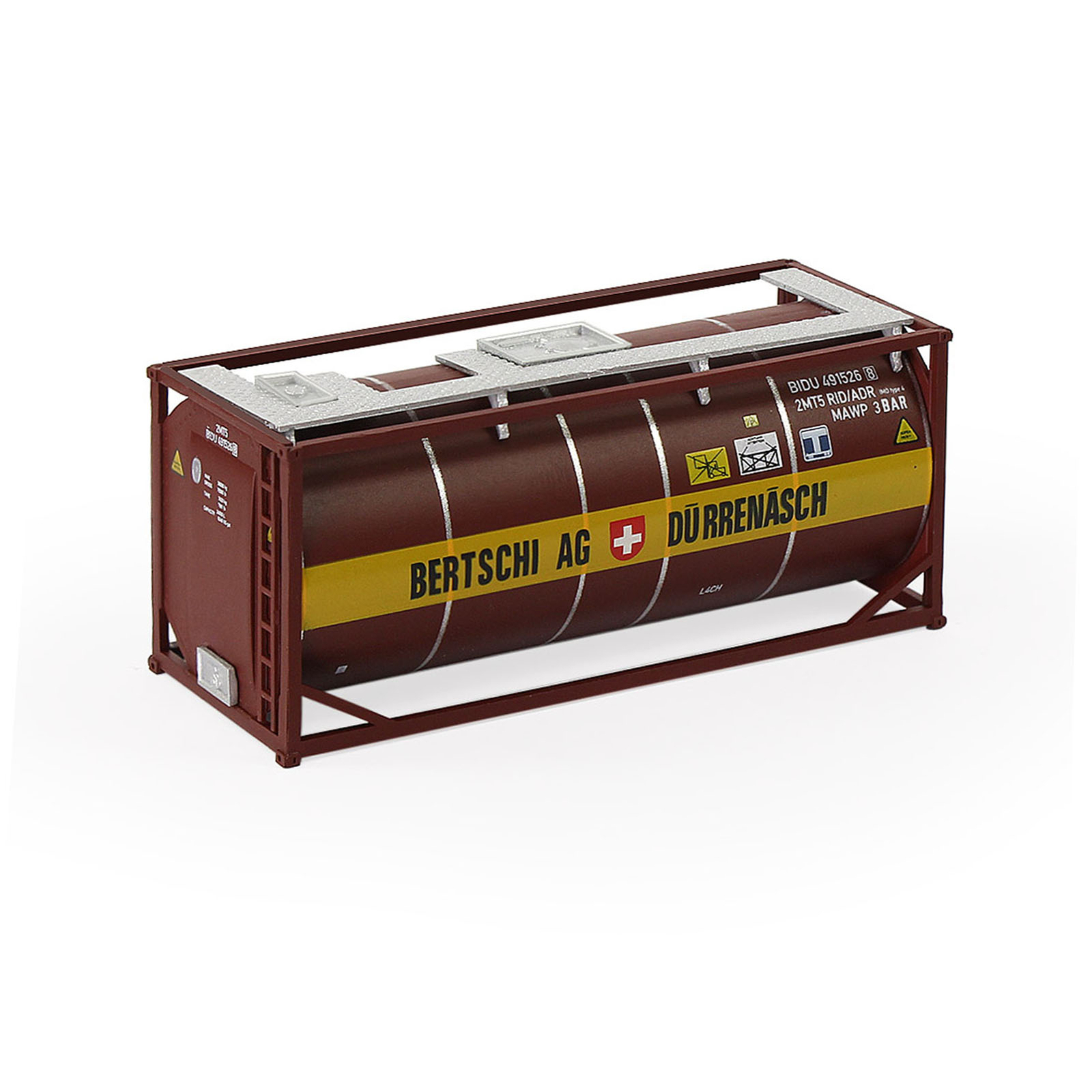 Evemodel N Scale 20ft Oil Tank Container 1:160 20' Tanktainer Model ...