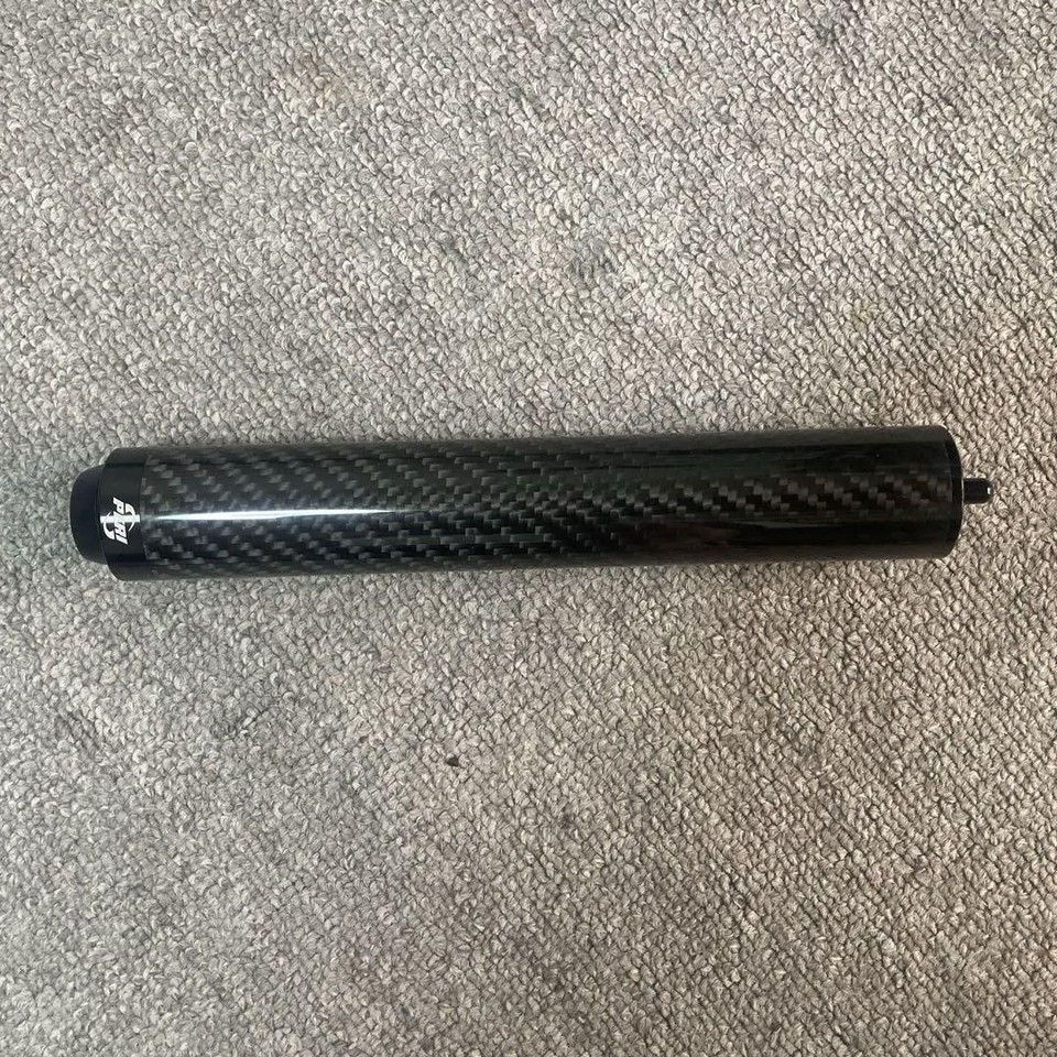 PERI Billiard Cue Wood Grain Design with Extension and Case Excellent ...