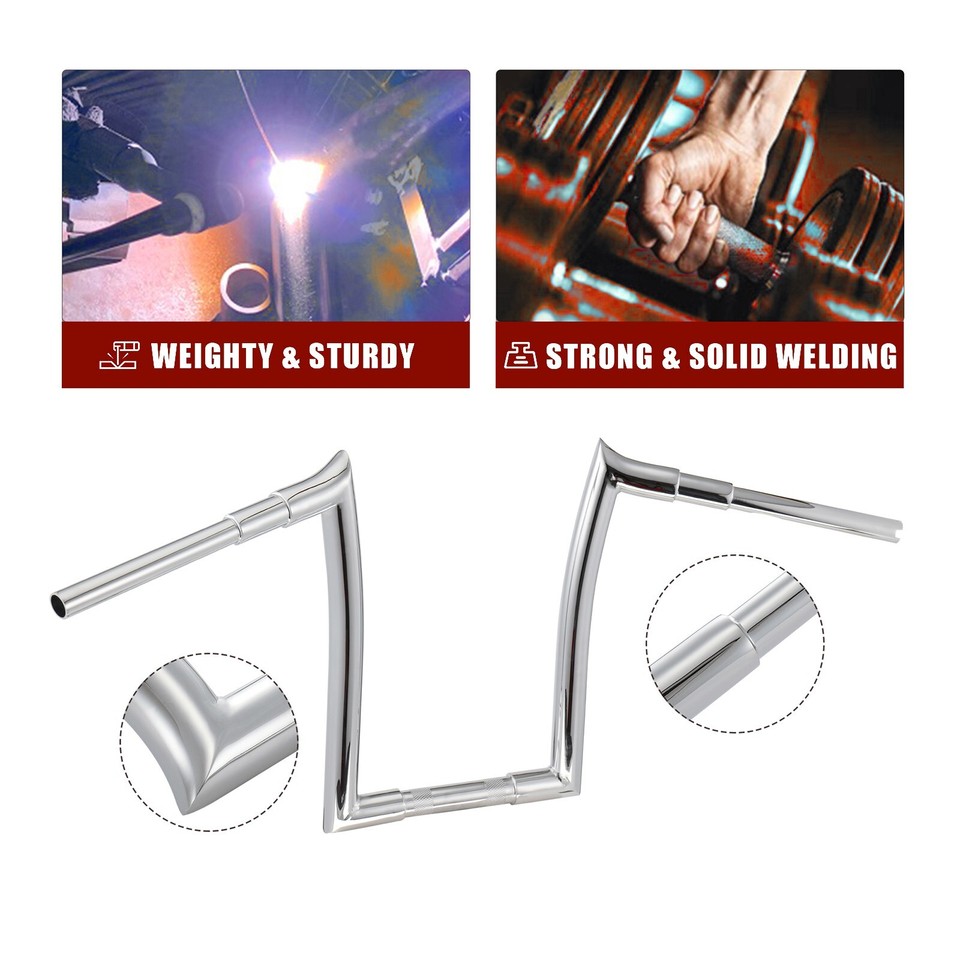 14" Rise Meathook Handlebars for Harley 2015-Later Freewheeler Trike ...