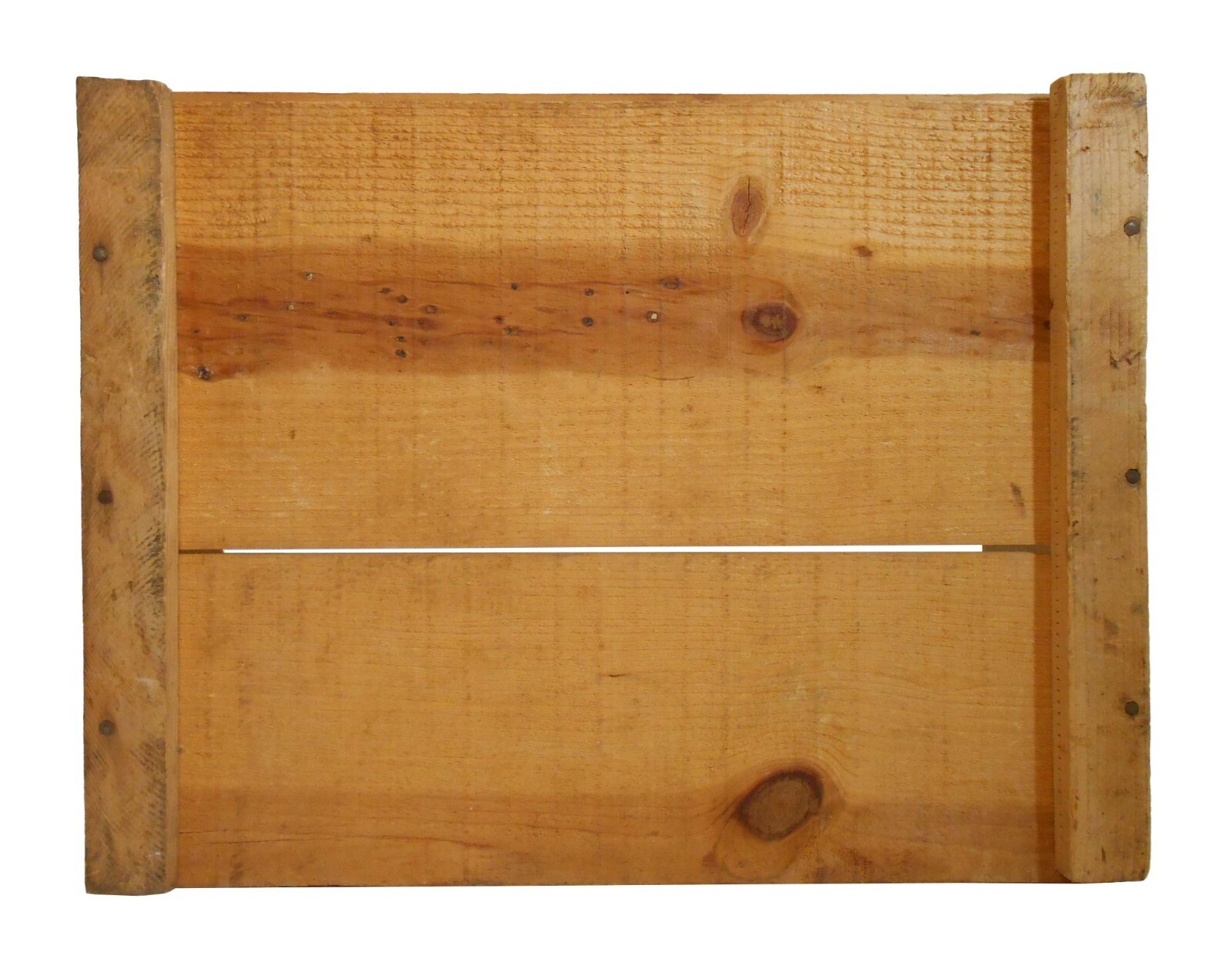 'FIREBALL' EL RANCHO THOMPSON SEEDLESS GRAPES VINT PAPER LABELED WOOD ...