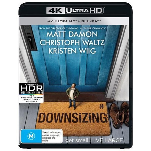 Downsizing 4K UHD Blu-ray / Blu-ray | Matt Damon | Region Free | eBay