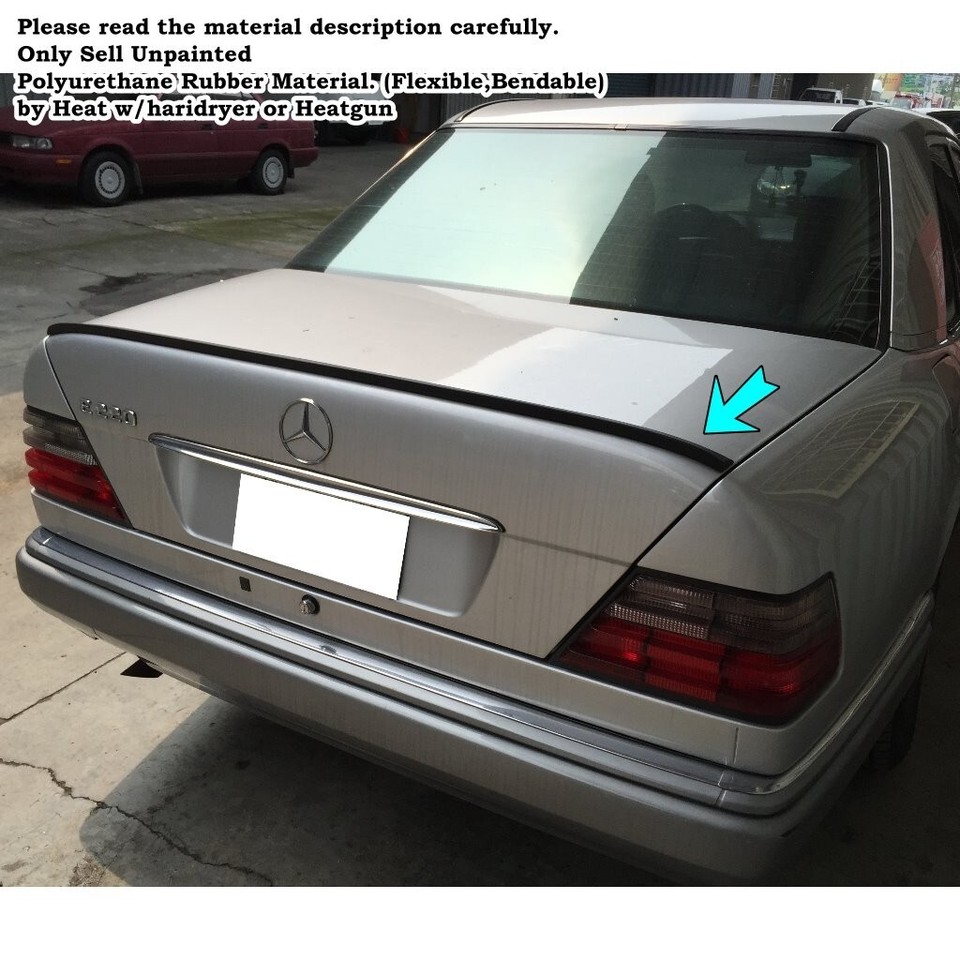 Mercedes Benz W124 E Class 4Dr 86-95 Fits Rear Duckbill Trunk Spoiler ...