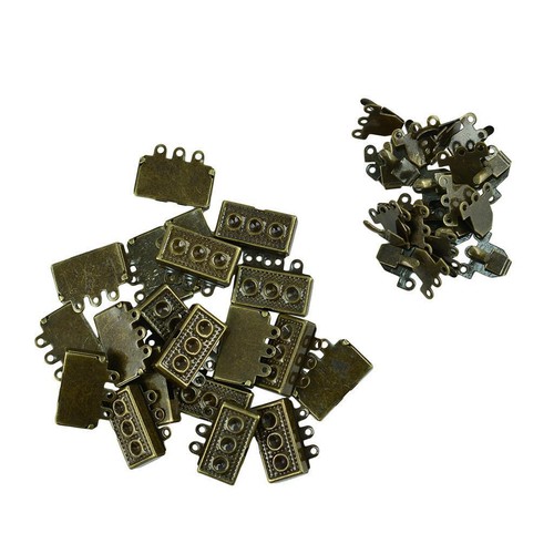 20pcs Brass Box Clasps diy for Jewelry Necklace Findings | eBay