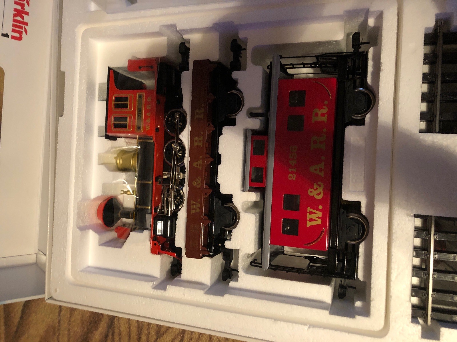 Marklin 54402 'American' Starter Set with 5473 Passenger Car MAXI G ...
