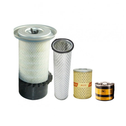 Filter Service Kit Fits JCB 3C; 3D; 4 Air Oil Fuel w/Leyland 10-60 Eng ...