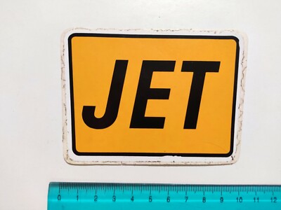 Adhesive Jet Sticker Autocollant Aufkleber Vintage 80s Original | eBay ...