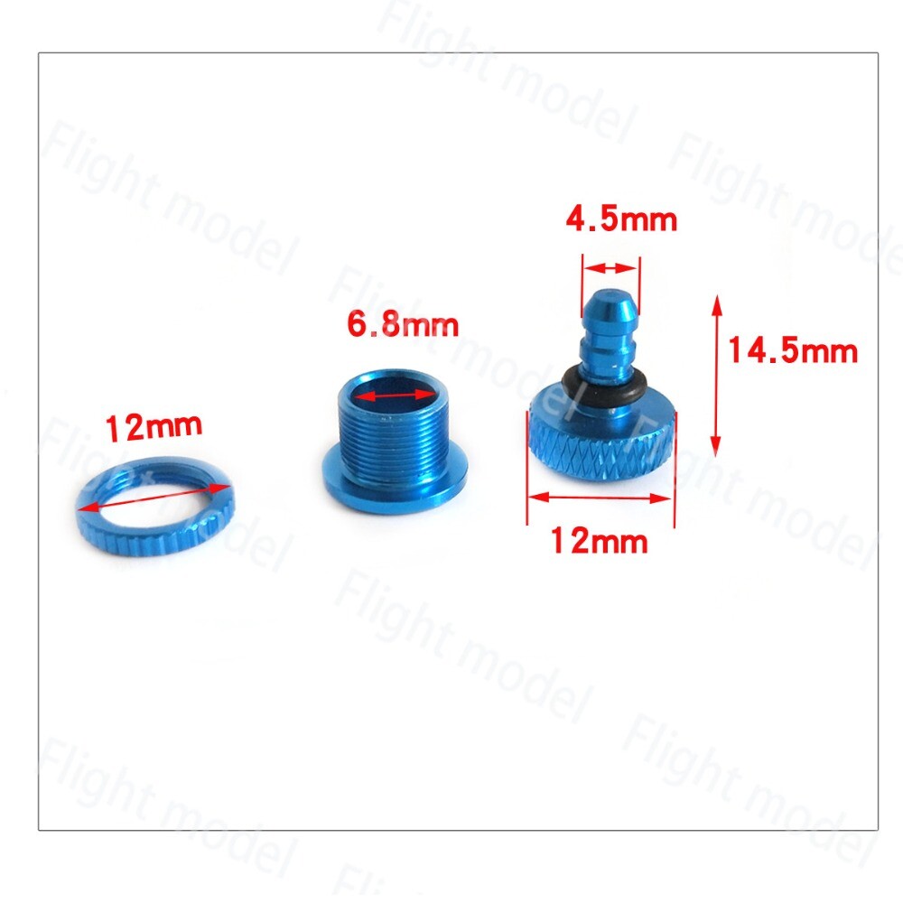 2Pcs/Pack Fuel Plug Fuel Dot with Fuel Filler Nozzle 4x12 Accessory ...