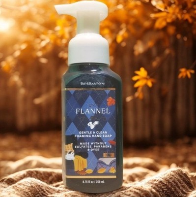 NEW Flannel 8.75 fl oz Gentle & Clean Foaming Hand Soap B&BW | eBay