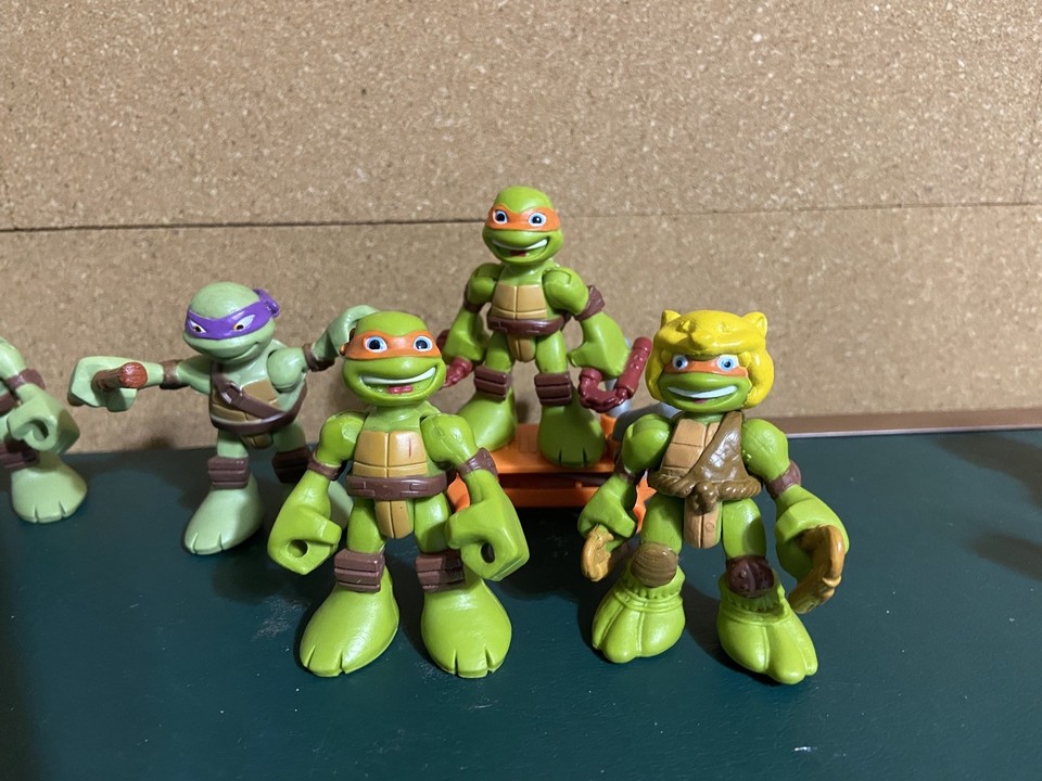 Imaginext TMNT Half Shell Heroes Figures LOT OF 25 Spider Fish Ninja ...