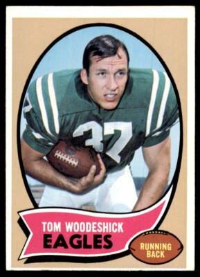 1970 TOPPS* TOM WOODESHICK PHILADELPHIA EAGLES #210 | eBay