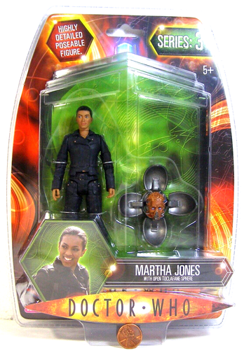 Character Action Figure Dr. Who "Martha Jones" & Toclafane Sphere 2004 ...