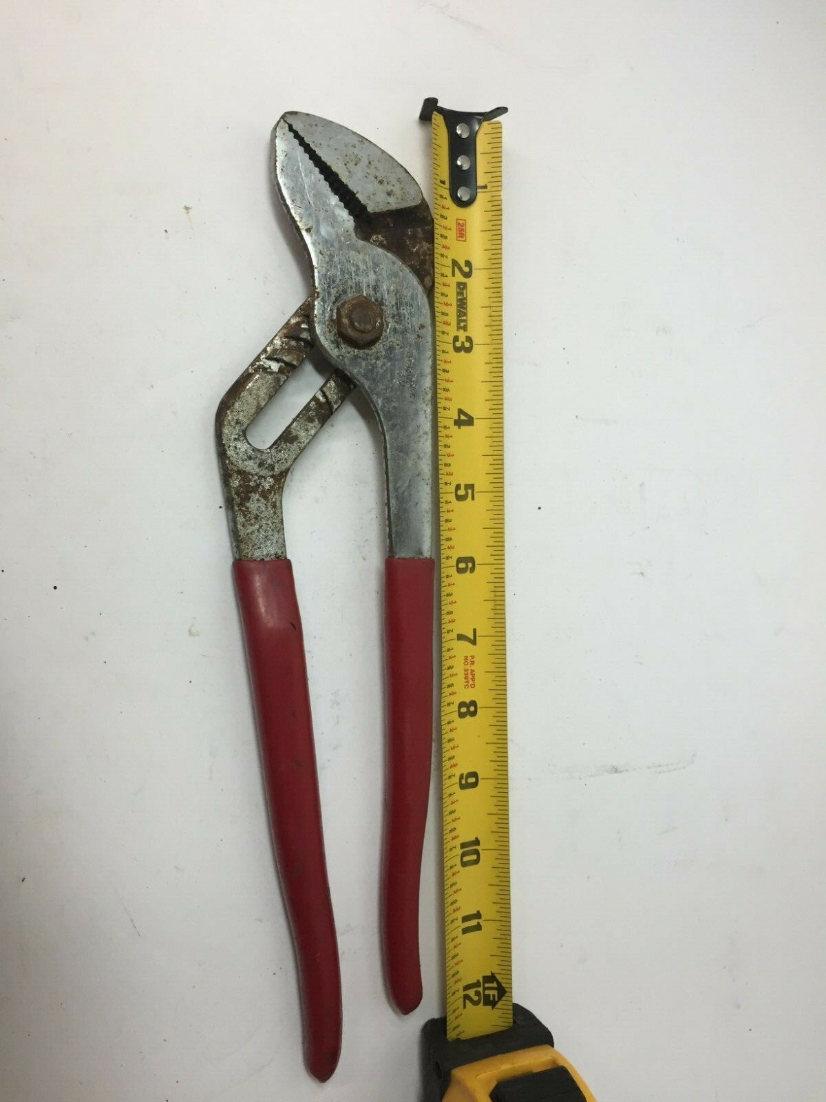 Truecraft # 512 Adjustable 12 in Pliers Hand Tool Insulated Handles ...