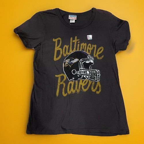 JUNK FOOD NFL Baltimore Ravens T Shirt Size Large Jersey Lamar Jackson ...