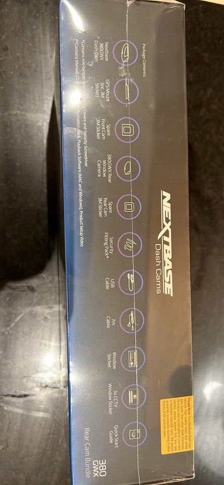 NEXTBASE Front and Rear Dash Camera Bundle | eBay UK
