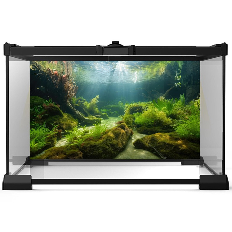 Ocean Floor Fish Tank Background Underwater Stone Aquarium Background ...
