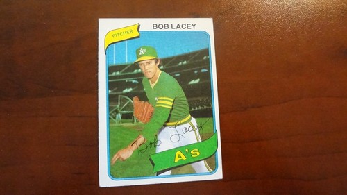 1980 TOPPS # 316 BOB LACEY BASEBALL CARD | eBay