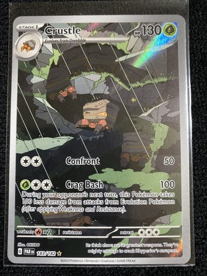Crustle 183/182 Paradox Rift Full Art Holo Ultra Rare Pokemon Card | eBay