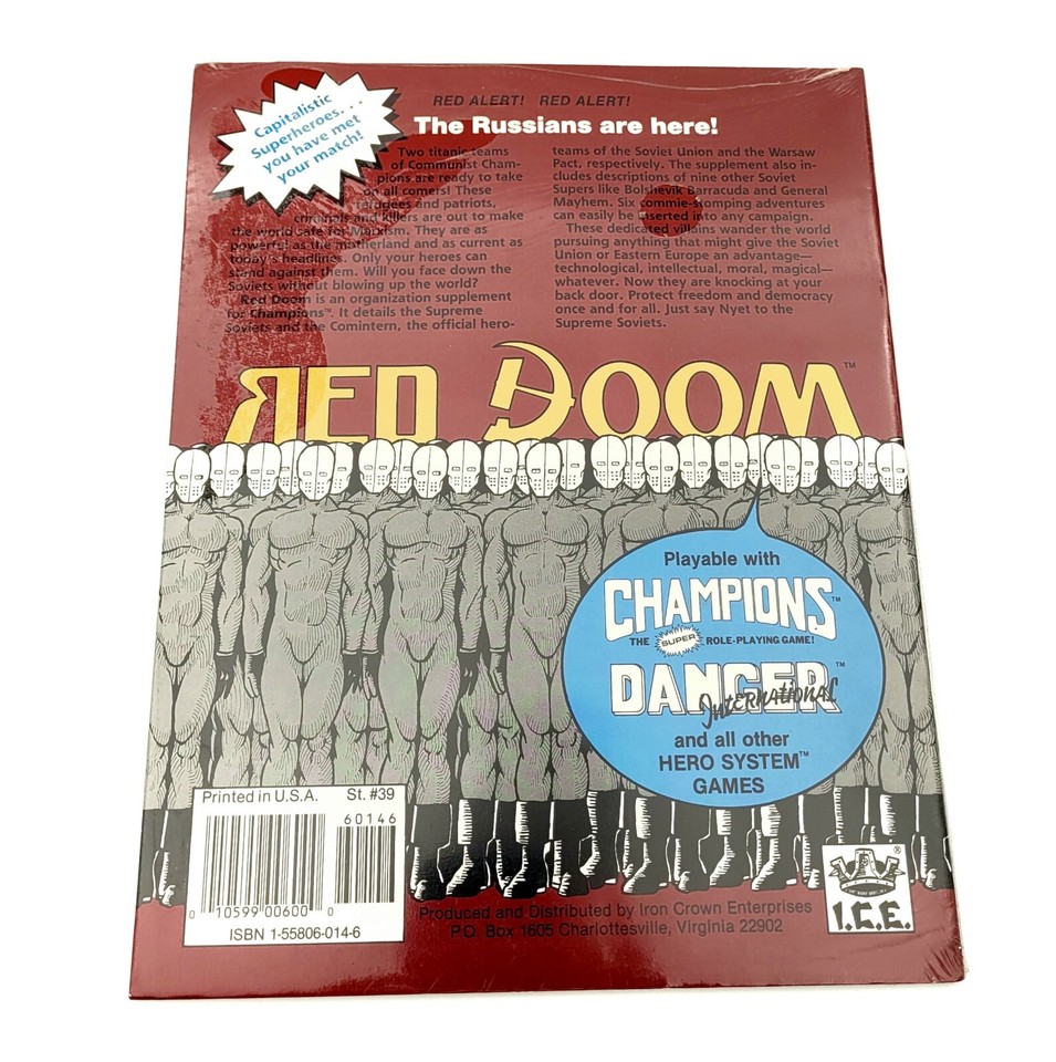 Red Doom Hero Games #39 by David Rogers Champions Soviet Organizations ...