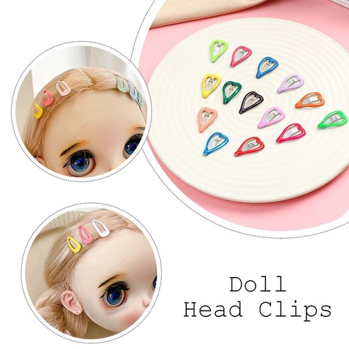 Kids Toys Doll Head Clips Children Hair Clip Headwear Mini Metal ...