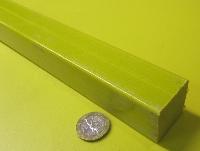 Fiberglass Square Bar, 1 1/4" Thick x 1 1/4" Wide x 60" Length | eBay