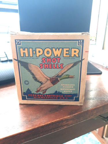 Hi-Power Shot Shell Box 12ga | eBay