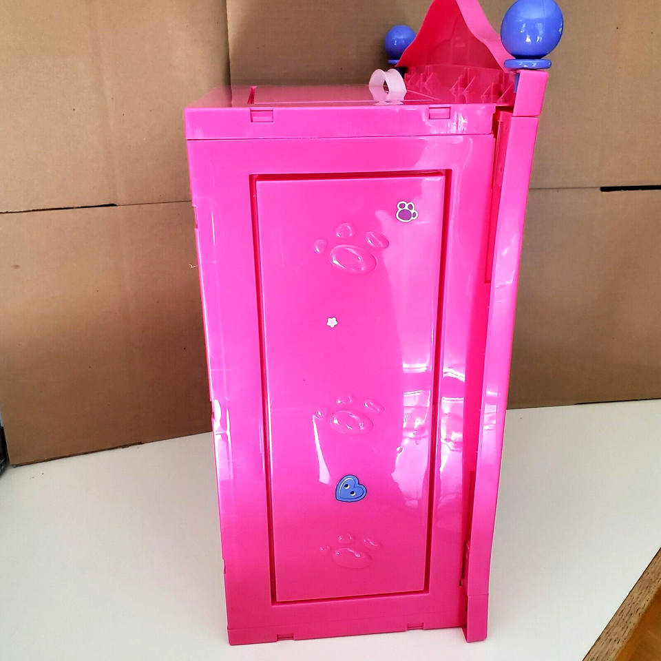 Build A Bear Closet Wardrobe Case Pink Beararmoire Armoire Complete ...