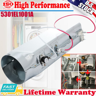 5301EL1001A Dryer Heating Element Assembly 5301EL001E For LG DLE5001W ...