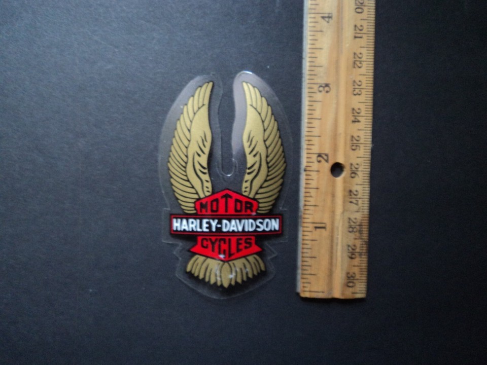 Harley Davidson Motorcycles Bar & Shield Inside window Decal Sticker ...