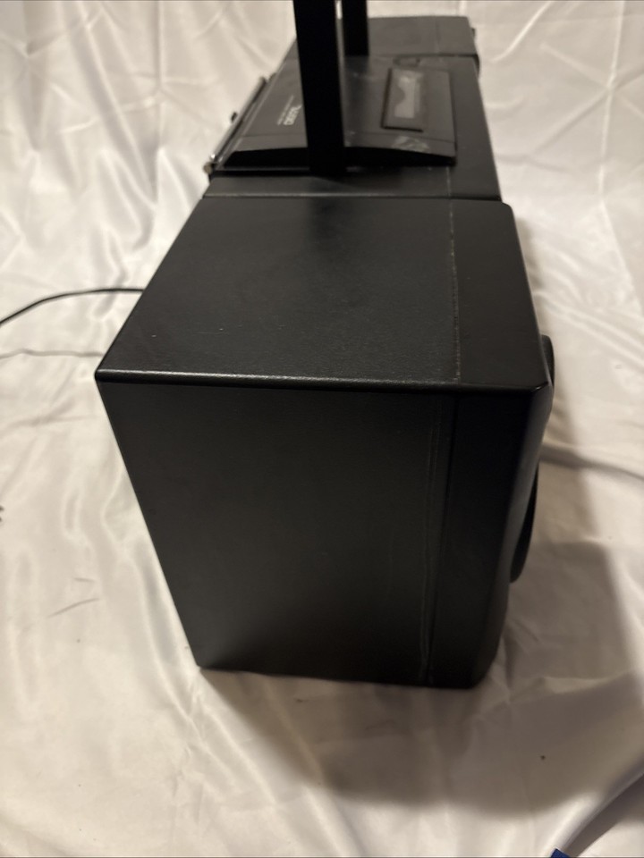 Panasonic RX-DT610 Boombox Portable AM/FM CD Dual Cassette Stereo ...