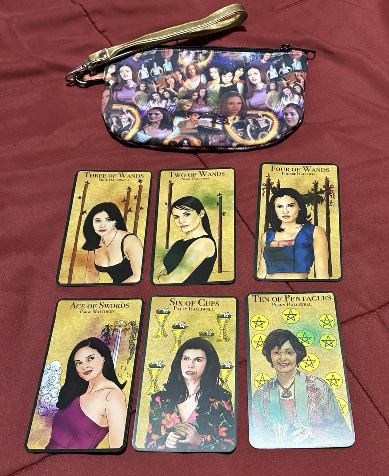 Custom Made Charmed Small Bag and Custom Made Charmed Tarot Cards | eBay