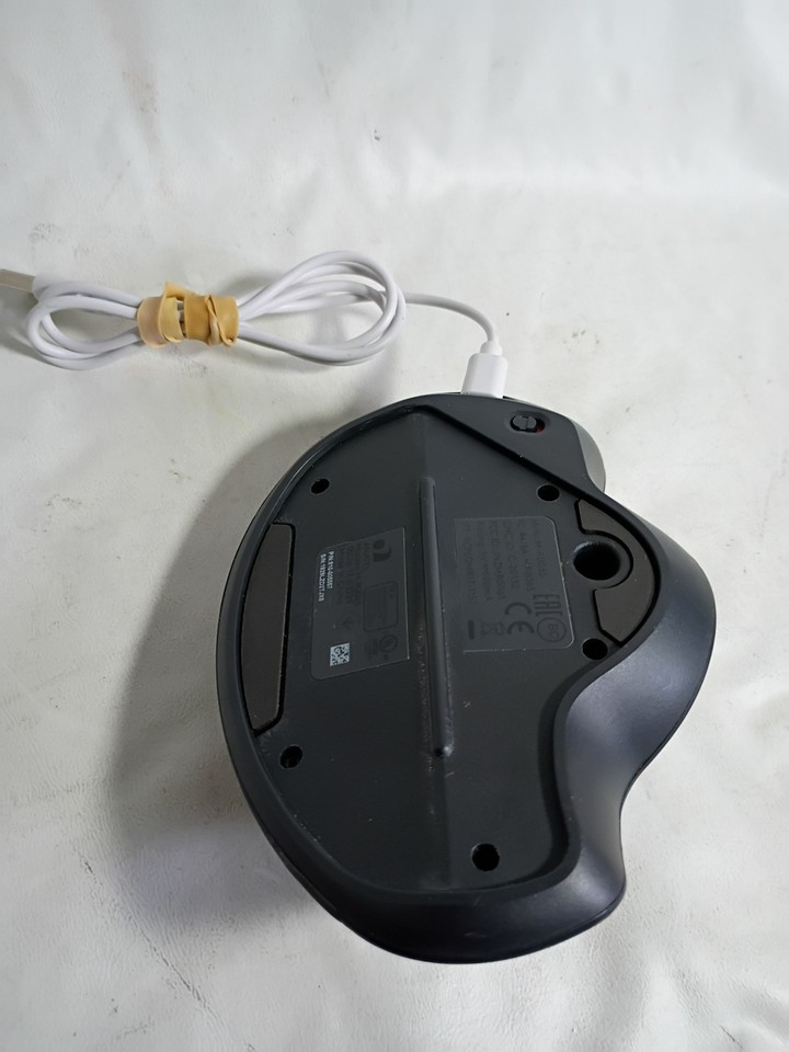 Logitech MX Ergo Wireless Bluetooth Trackball Ergonomic Mouse M-R0065 ...