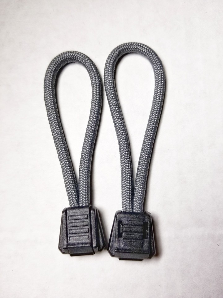15 3" Paracord Zipper Pulls w/ Plastic Pull Tab w/ Color Options | eBay
