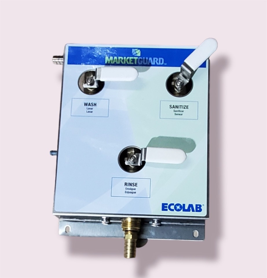 Ecolab Wall Mounted Chemical Dispensing System Cleaning Spraying ...