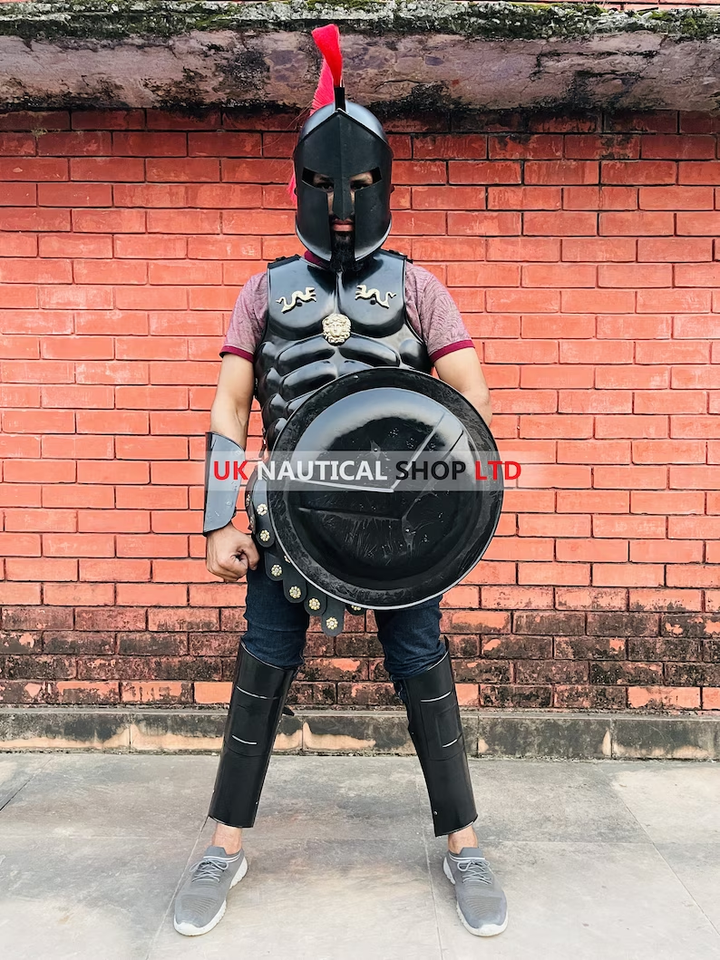 300 movie king leonidas armor suit | Spartan Black Costume Set | eBay