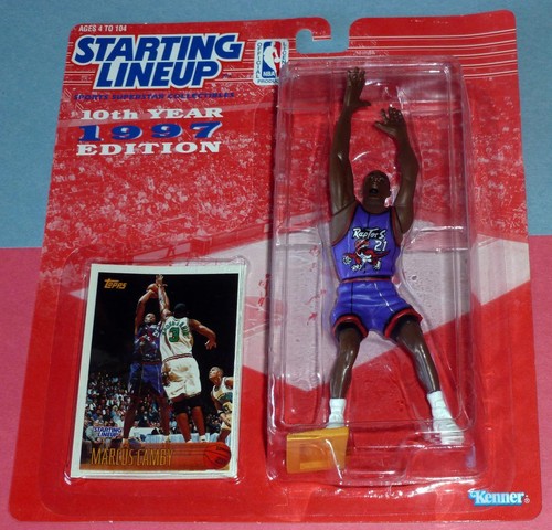 1997 MARCUS CAMBY Toronto Raptors Rookie #21 *FREE_s/h* sole starting ...