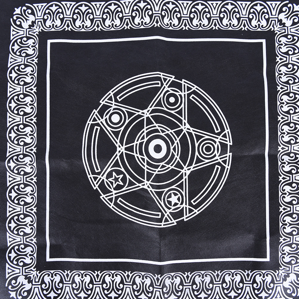 49*49cm pentacle tarot game tablecloth board game textiles tarots table ...