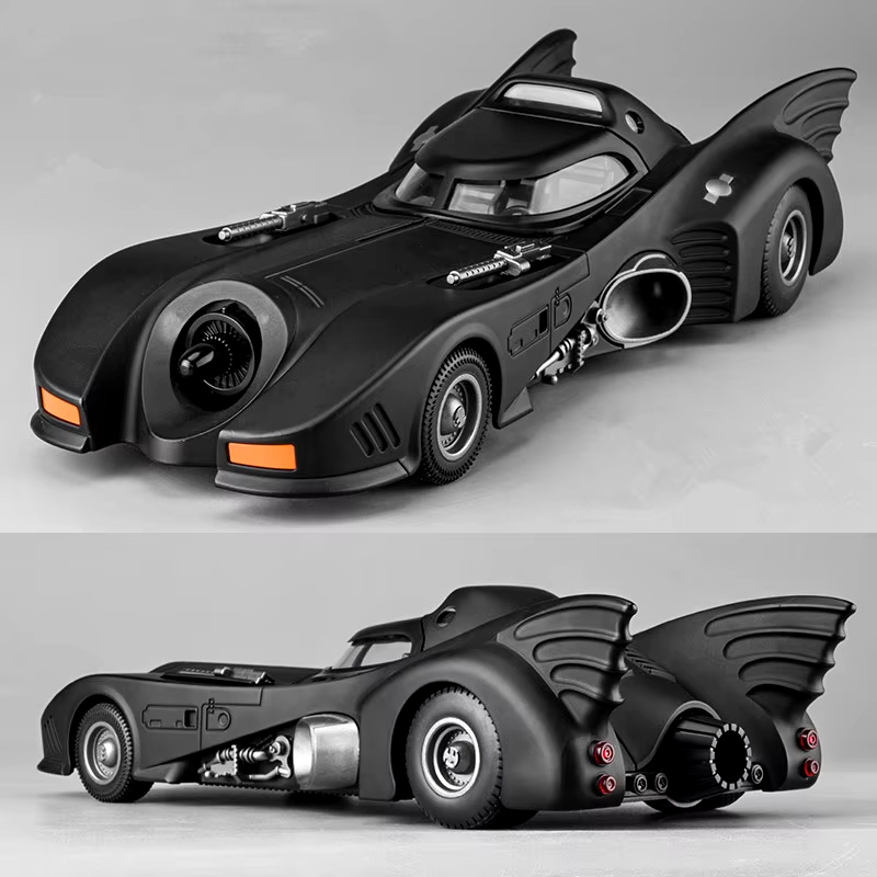 1/18 Alloy Classic Movie Car Batmobile Bat Sports Car Model Diecast ...