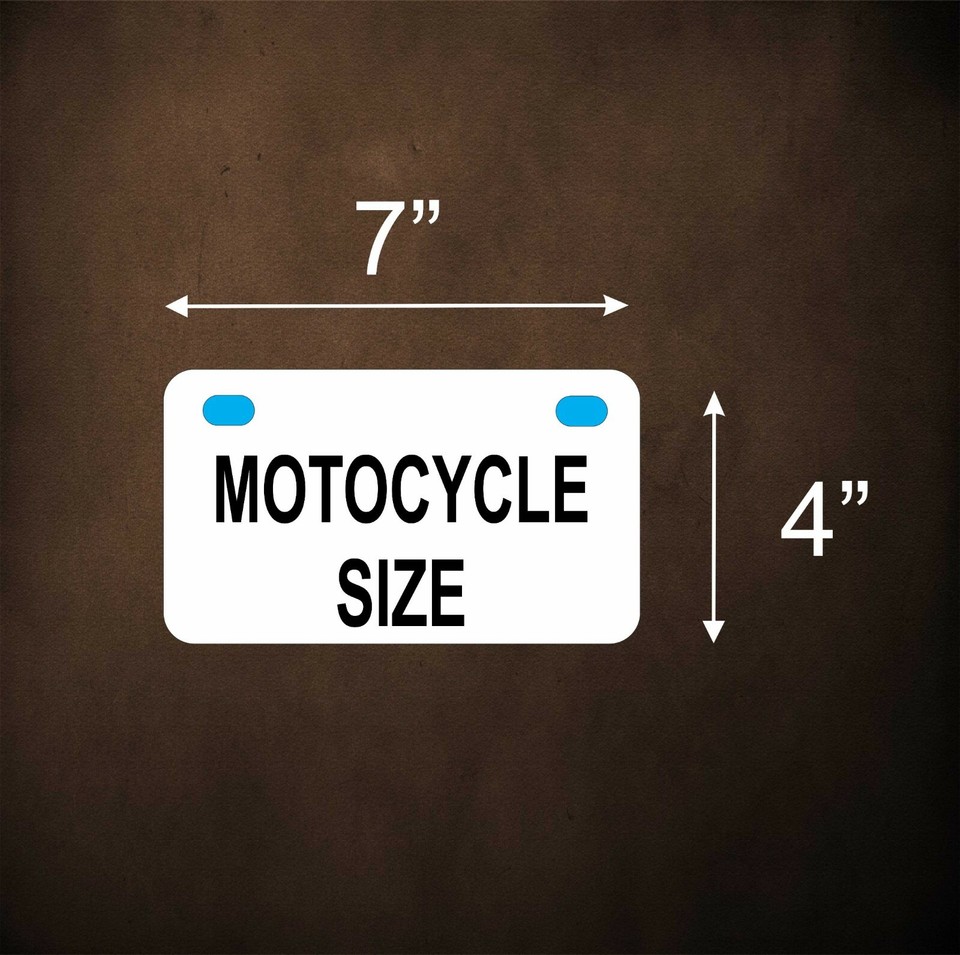 Connecticut 2000 Personalized Custom License Plate Motorcycle Size ...