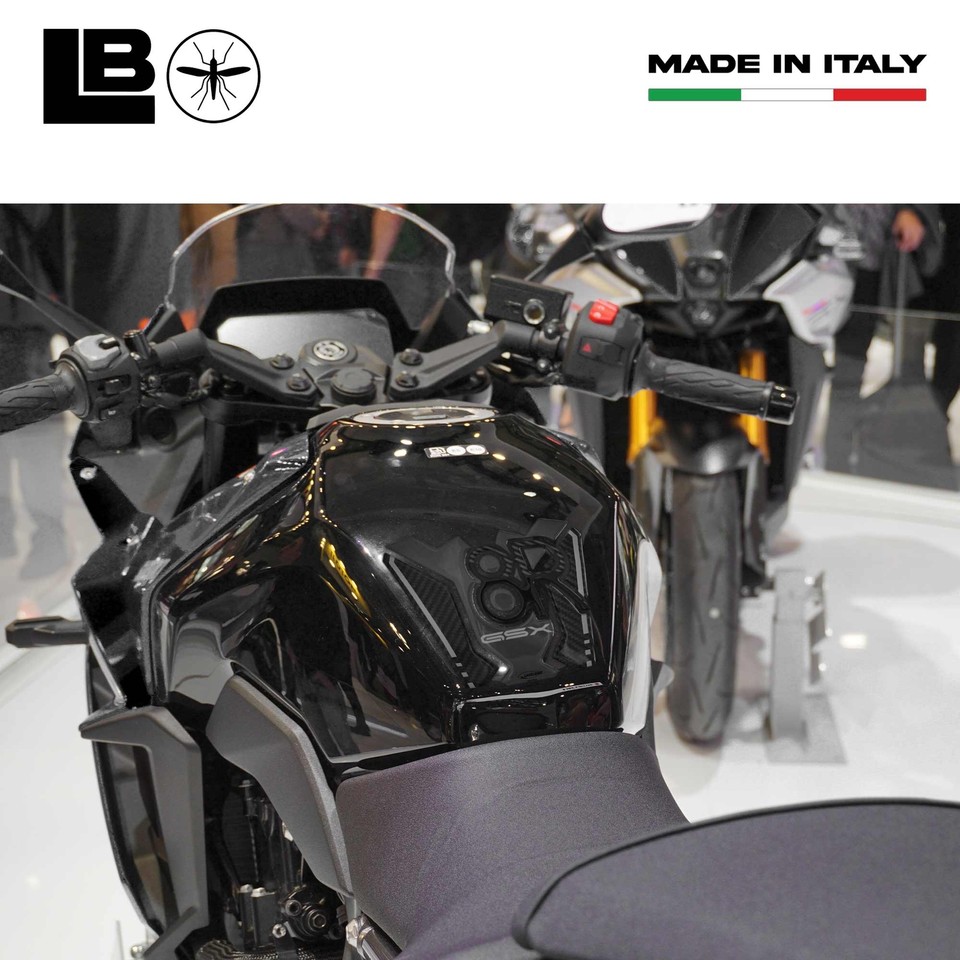 Tank Pad Sticker Gel 3D Bike Protection Compatible With Suzuki GSX-8R ...