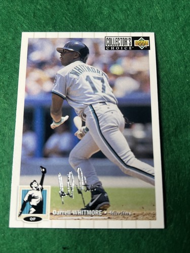 1994 upper deck collectors choice baseball Silver Signature Darrell ...