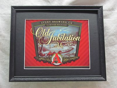 AVERY BREWING OLD JUBILATION ALE BEER SIGN #1093 | eBay