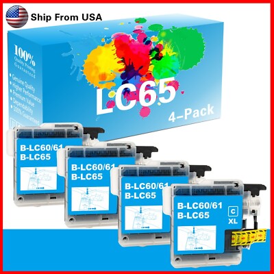 4PK LC65 LC65XL Ink Cartridge for MFC 990CW Printer | eBay
