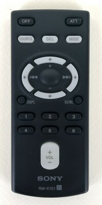 Sony RM-X 151 - Remote Control - Perfect | eBay