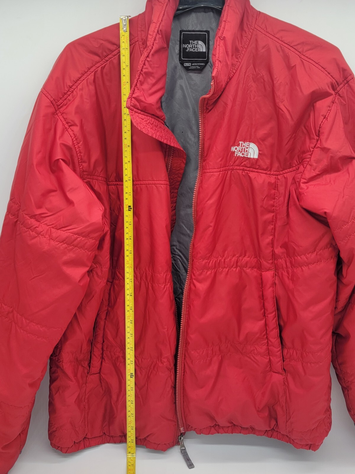Vintage North Face Lightweight Red Jacket Full-Zip Mens XL | eBay