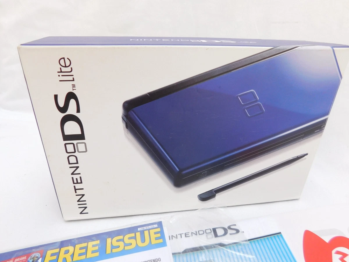 Nintendo Ds Lite Blue And Black