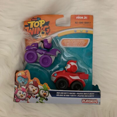 TOP WING NICK JR. TOP WING ROD AND BETTY RACERS AGES 3 + NEW IN PACKAGE ...