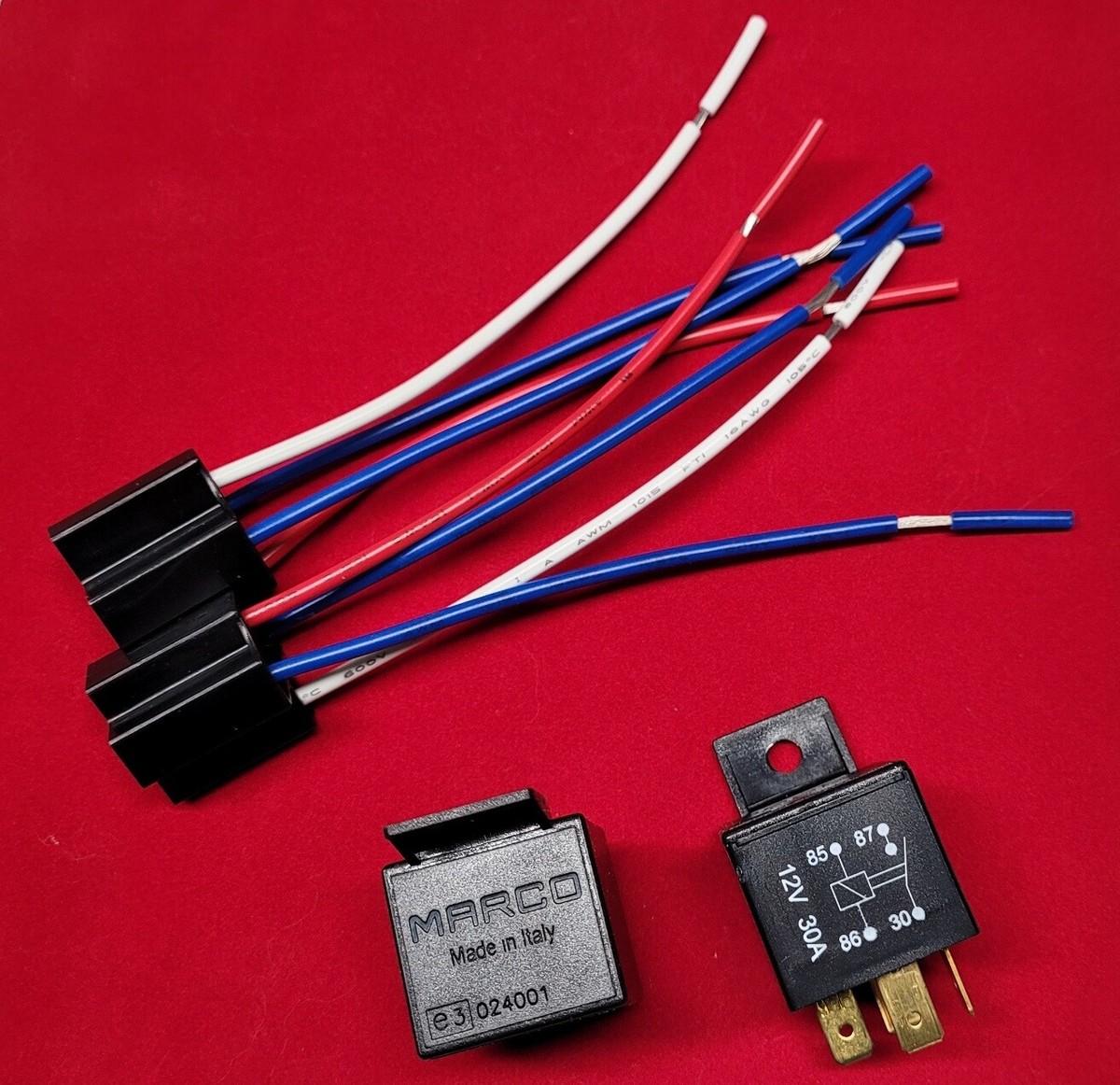 12v 30 Amp Relay Diagram 12V 30 AMP 5 PIN RELAY WITH SOCKET SPCO 30A