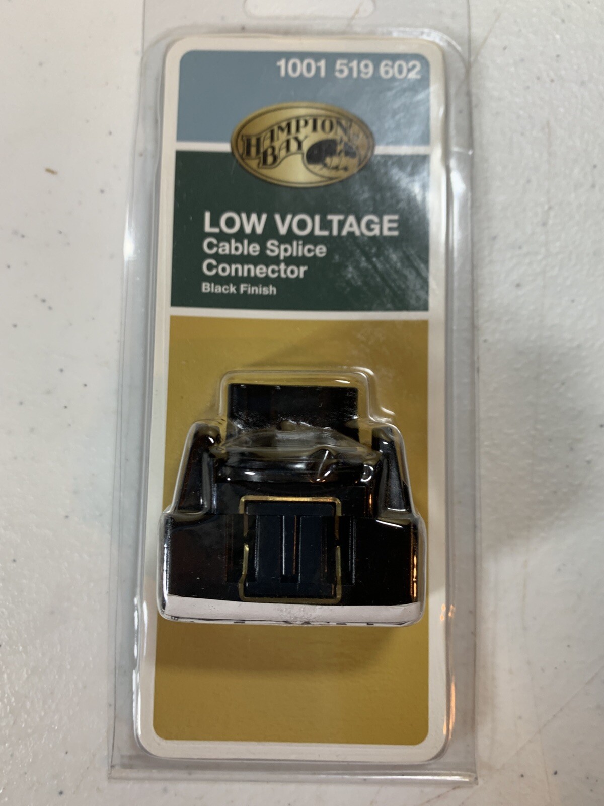 Hampton Bay Low-Voltage Cable Splice Connector Black | eBay