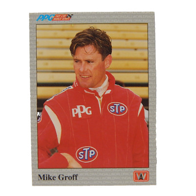 Indy Car World Series Mike Groff A & S Racing Collectables Card #22 | eBay
